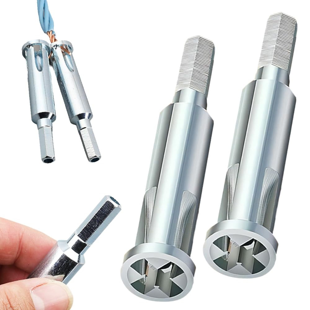 Wire Stripping And Twisting Tool, 2024 New Wire Twister Tool for Drill ...