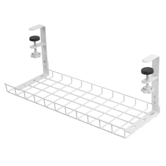 Wire Supplies Shelf Under Table Storage Rack Wire Desk Cable Under ...