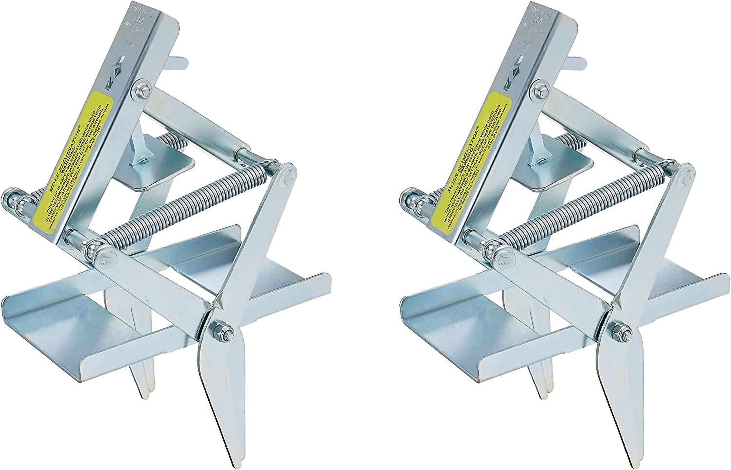 Wire Tek 1001 EasySet Ground Rodent Killer, Mole Eliminator Trap 2 ...