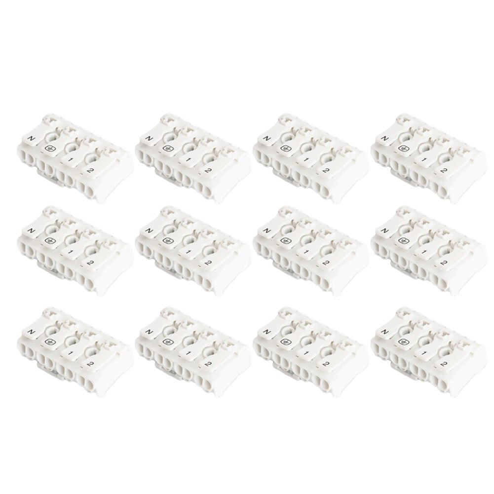 Wire terminal block push-type lamp special quick terminal block ...