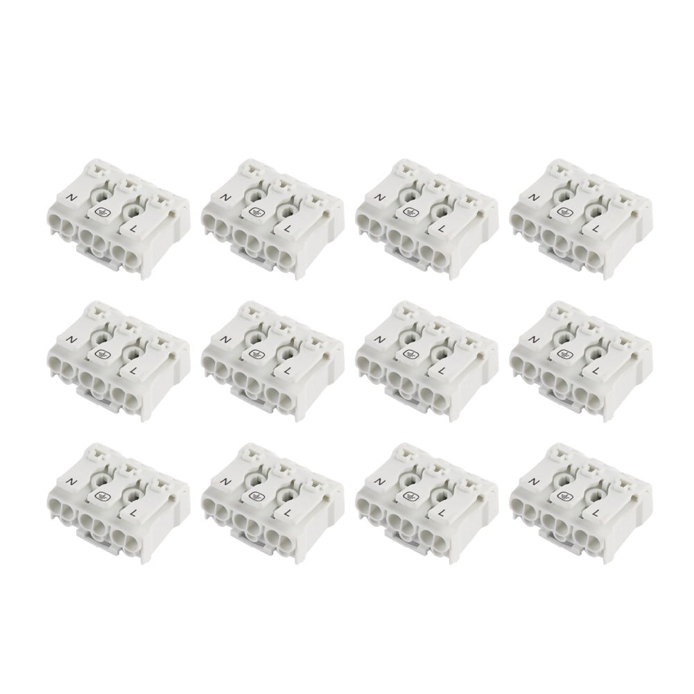 Wire terminal block push-type lamp special quick terminal block ...