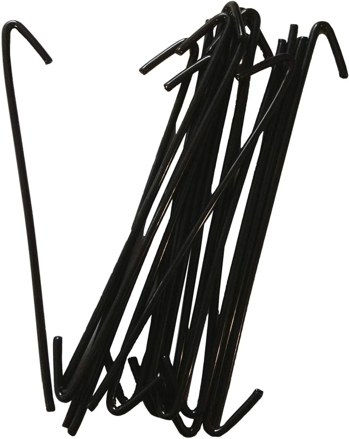 Wire Ties aka, Chain Fence Hook Ties, Tie Wires (Black in Color) (30 ...