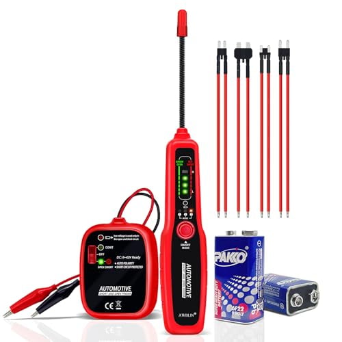 Wire Tracer Automotive Electrical Open & Short Finder Circuit Tester ...