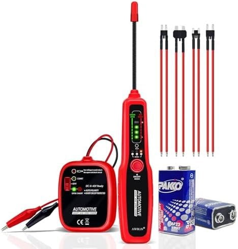 Wire Tracer Automotive Electrical Open & Short Finder Circuit Tester ...