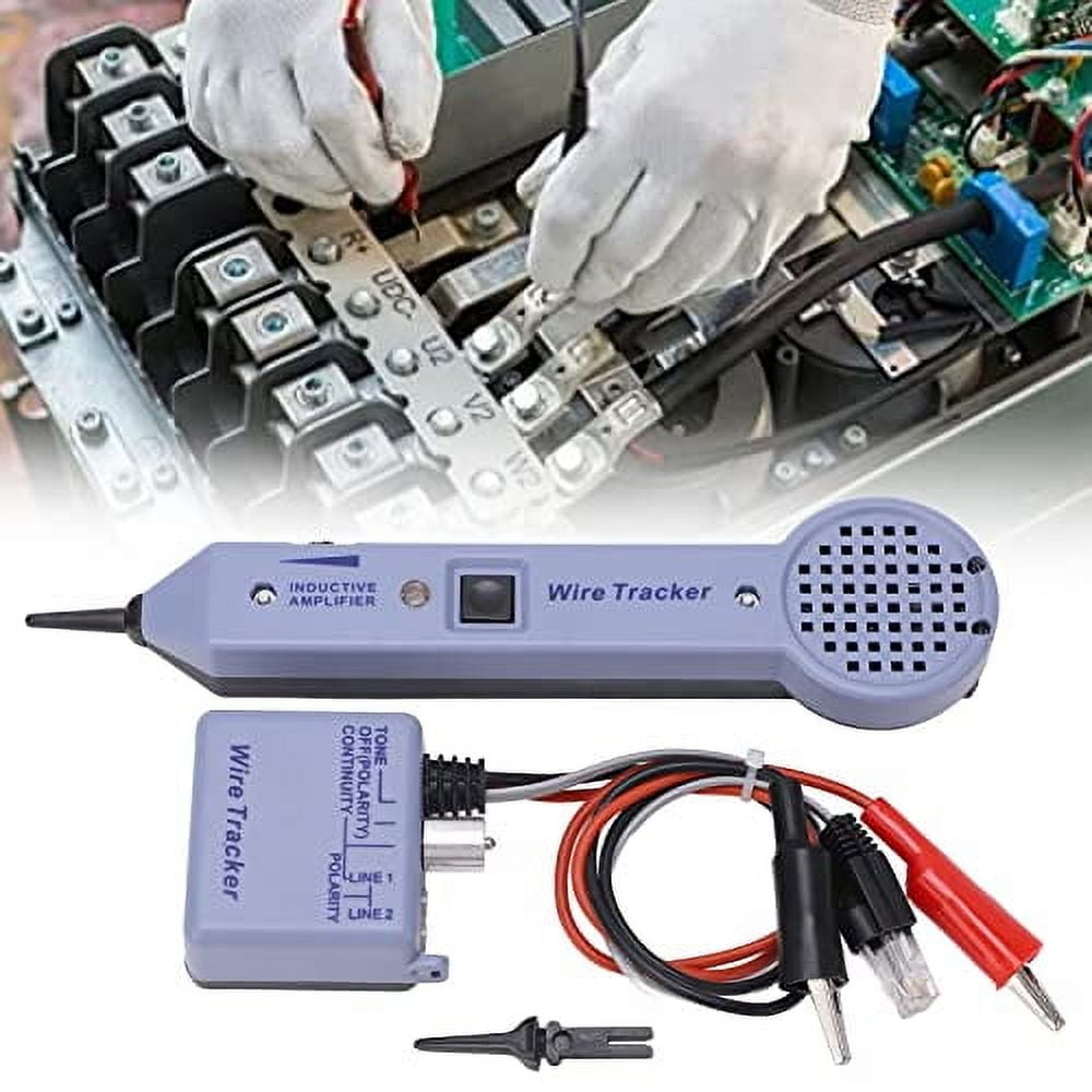 Wire Tracer Kit, 200EP Network Cable Tracing Tester Kit Audio ...
