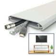 Wire Trak Low Profile TV Wire Management Kit, Wall Mount Cable ...
