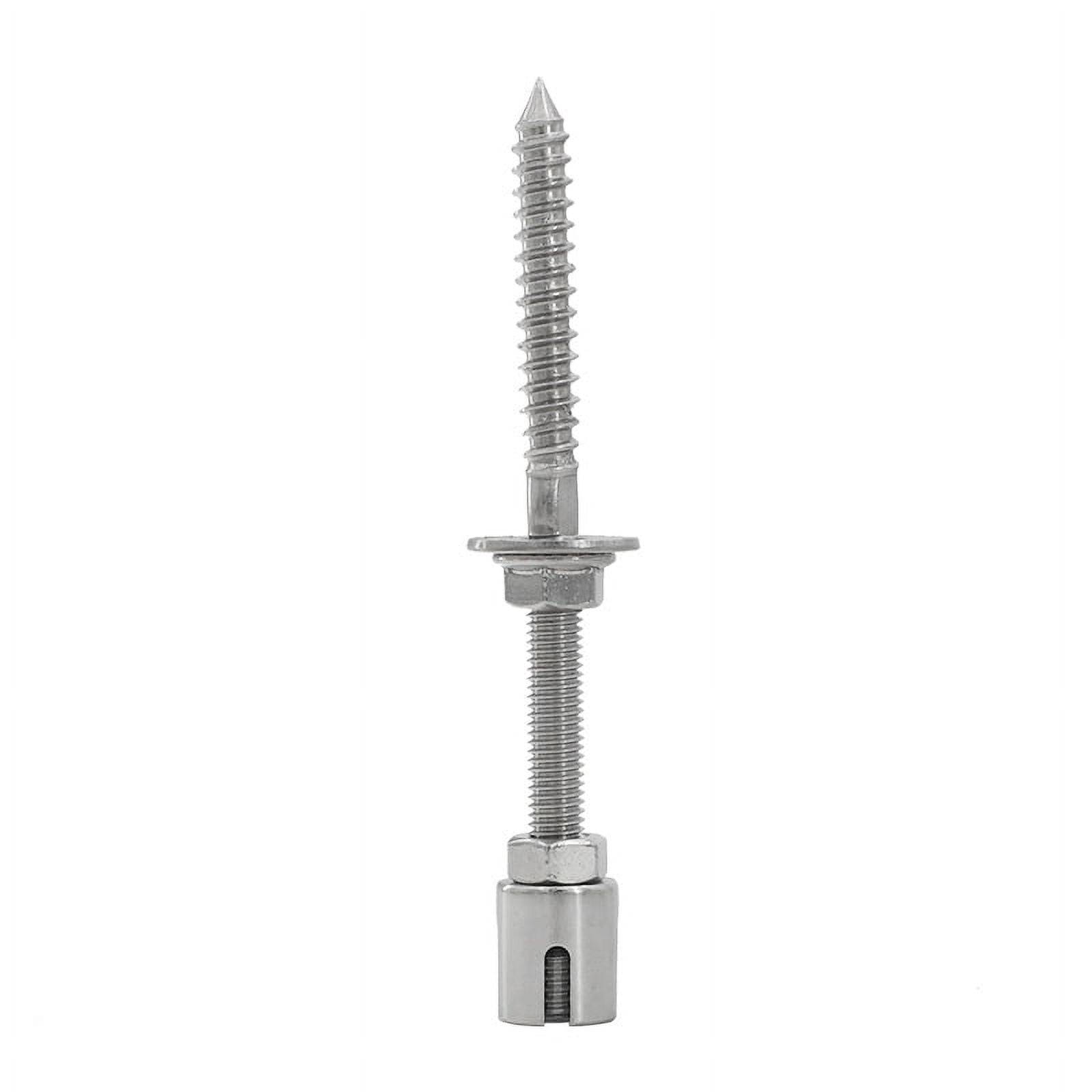 Wire Trellis Screw Climbing Plants Wire Rope Clamp Outdoor Stainless ...