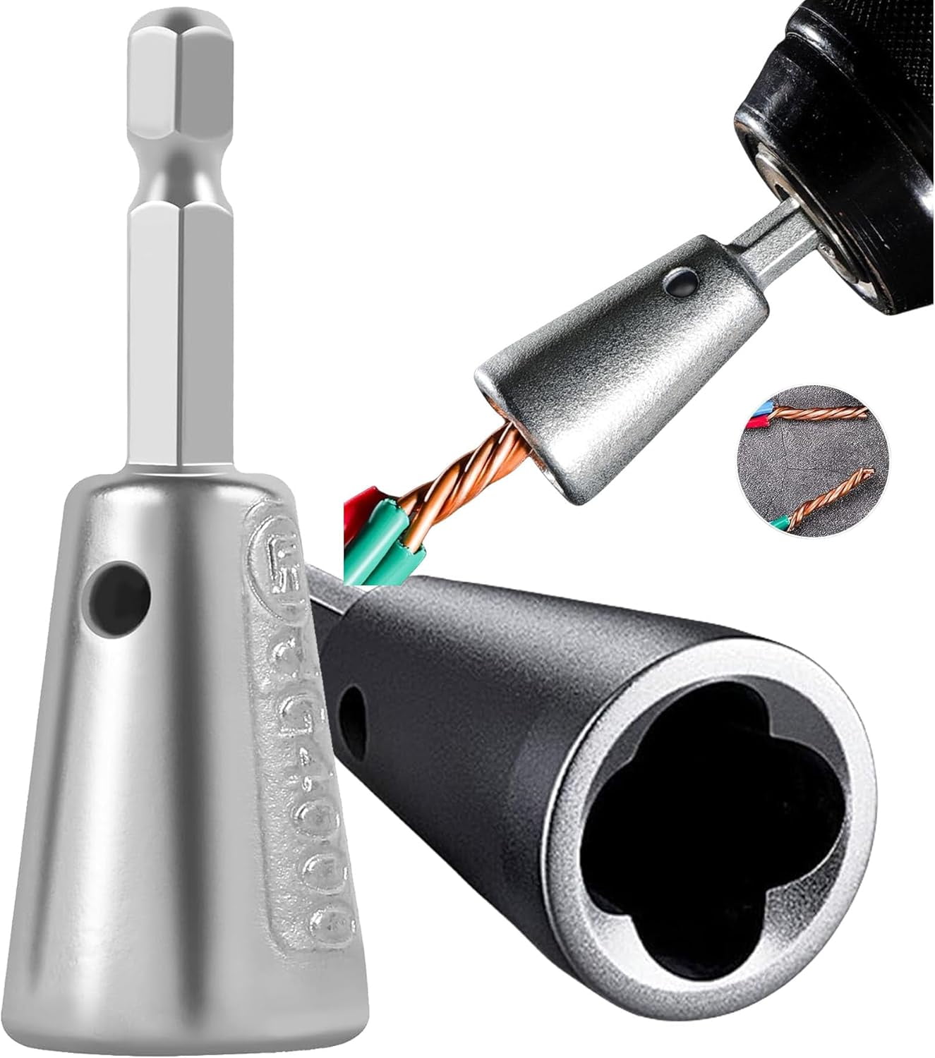 Wire Twister Tool for Drill, Wire Twisting Tool Wire Twister Wire ...