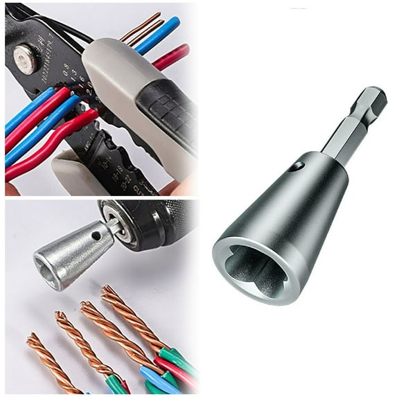 Wire Twisting Tool for Drill Metal Twisting Connector for Electrical ...