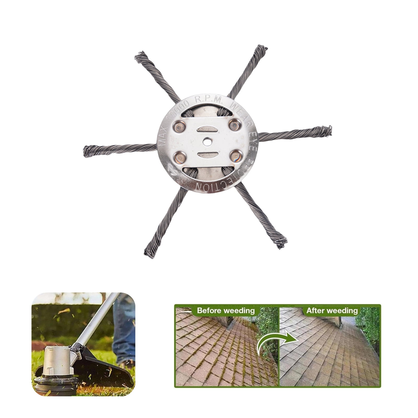 Wire Weed Trimmer Head,Steel Wire Grass Trimmer Head,String Trimmer ...