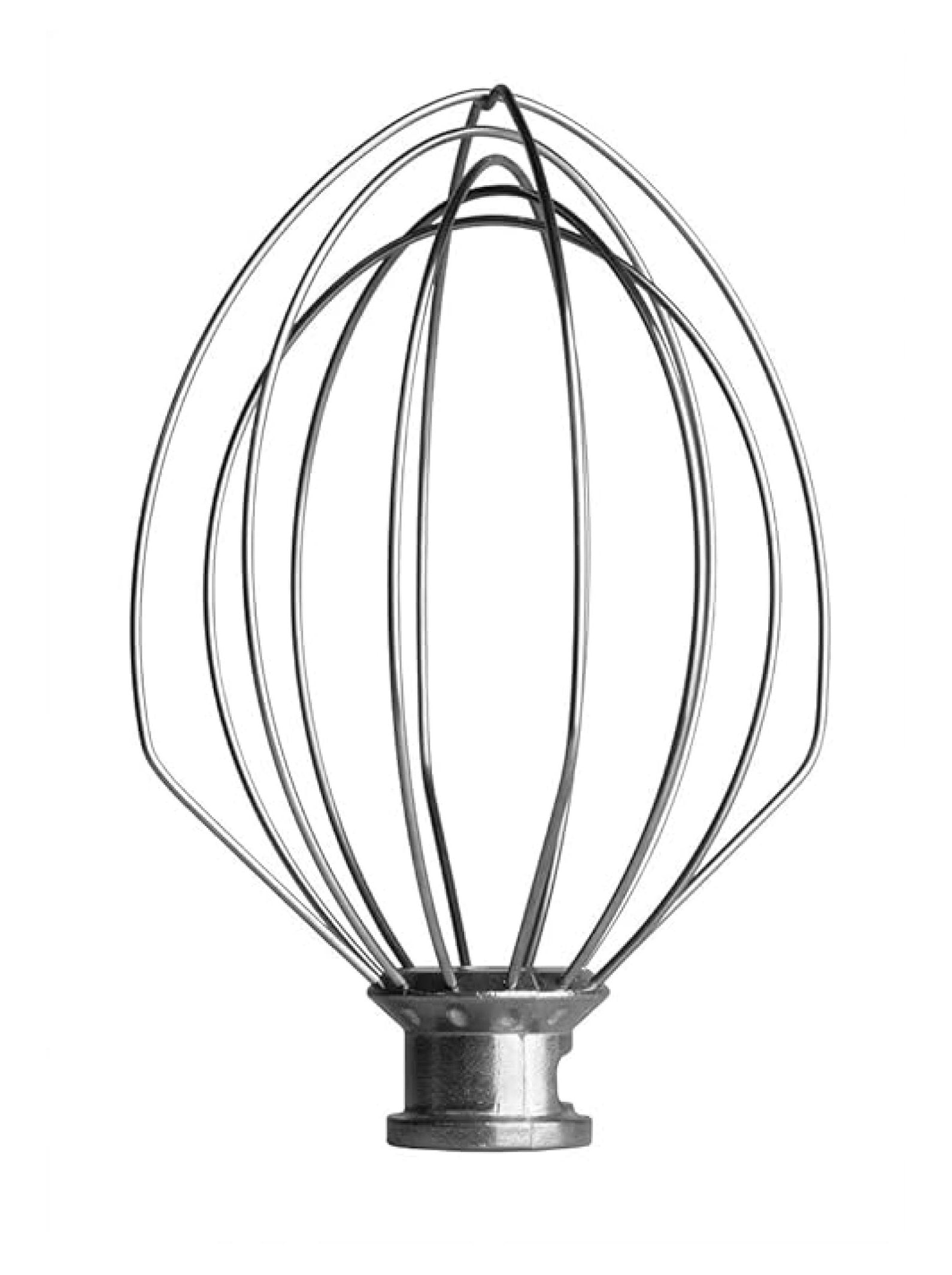 Wire Whip Accessory for Bowl Lift Stand Mixers, 6 Wire, K5AWW - Walmart.com