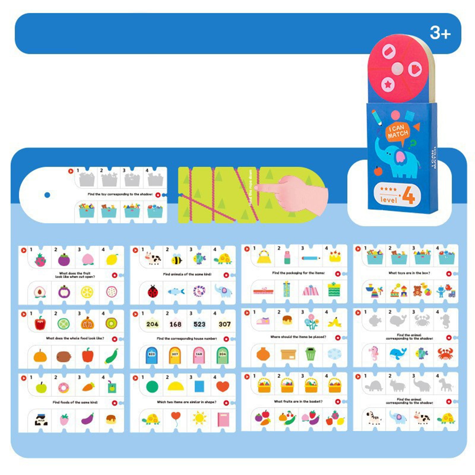 Wire Winding Problem-Solving Cards, Logical Thinking Training Toy ...