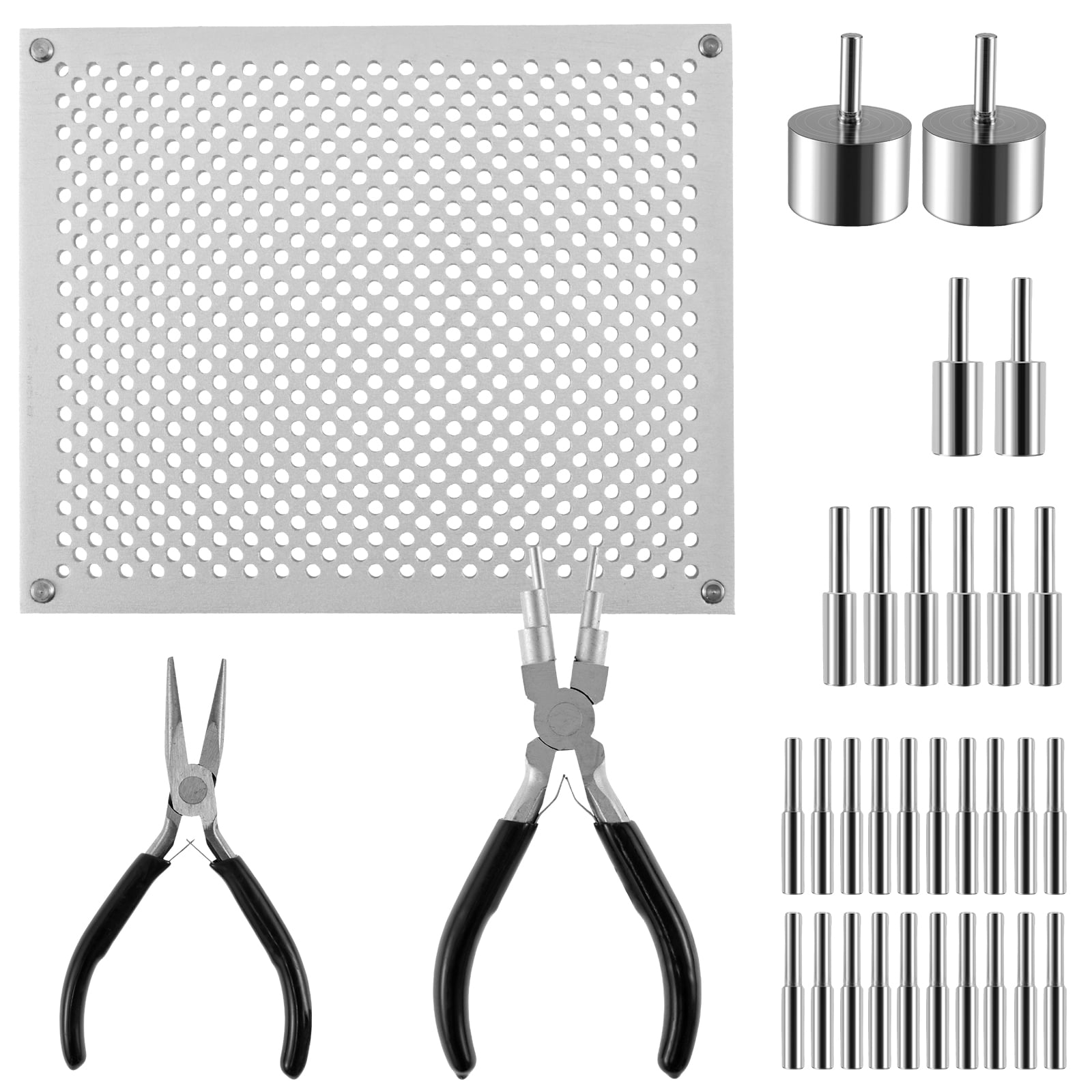 Wire Wrapping Kit Hardened Aluminum Wire Bending Jig Kit with Wire ...