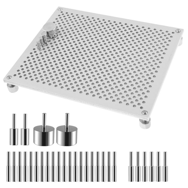 Wire Wrapping Kit Hardened Aluminum Wire Bending Jig Kit with Wire ...