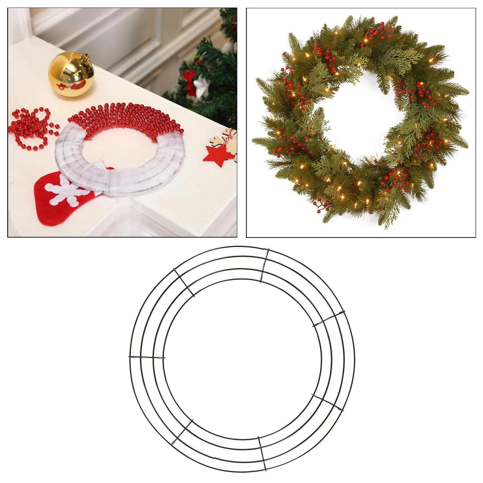 Wire Wreath Frame Metal Wreath Form Wreath for , Christmas New Year ...