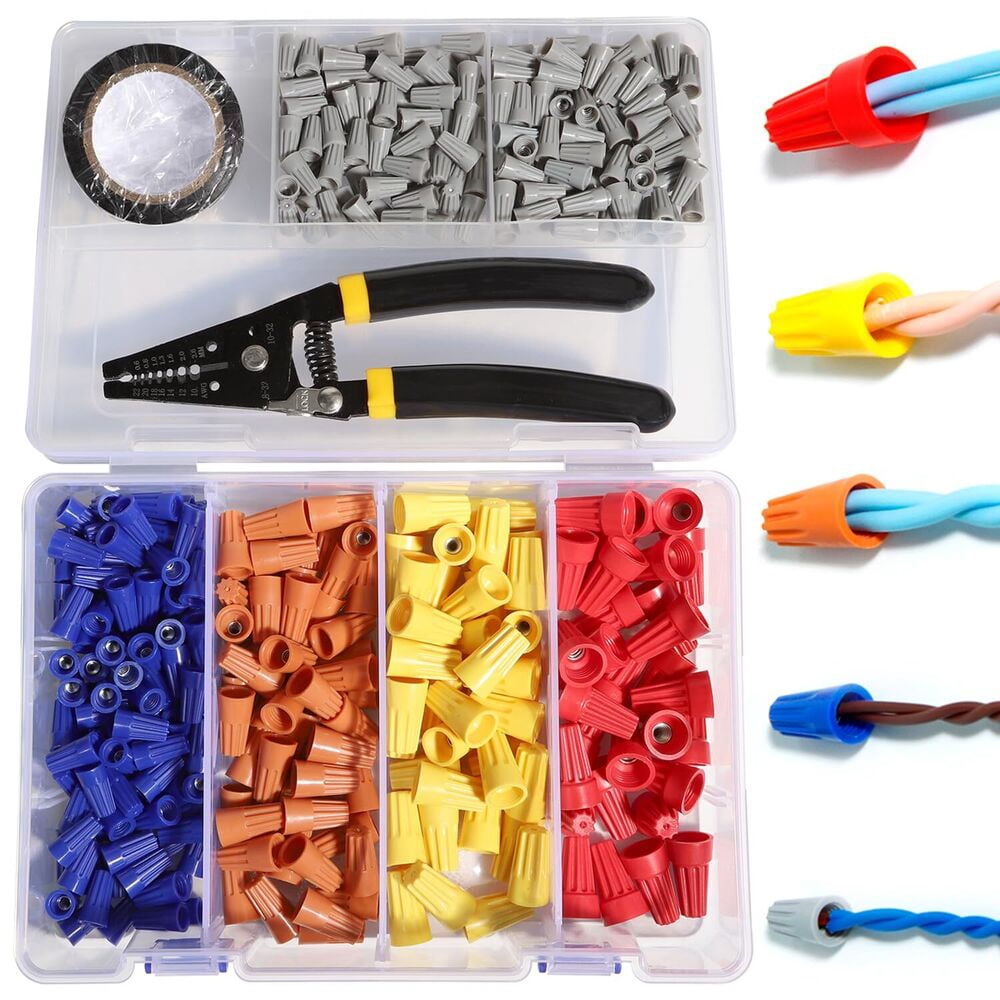 Wire Connector Insulating Insert Twist Electrical Spring Portable Cap ...
