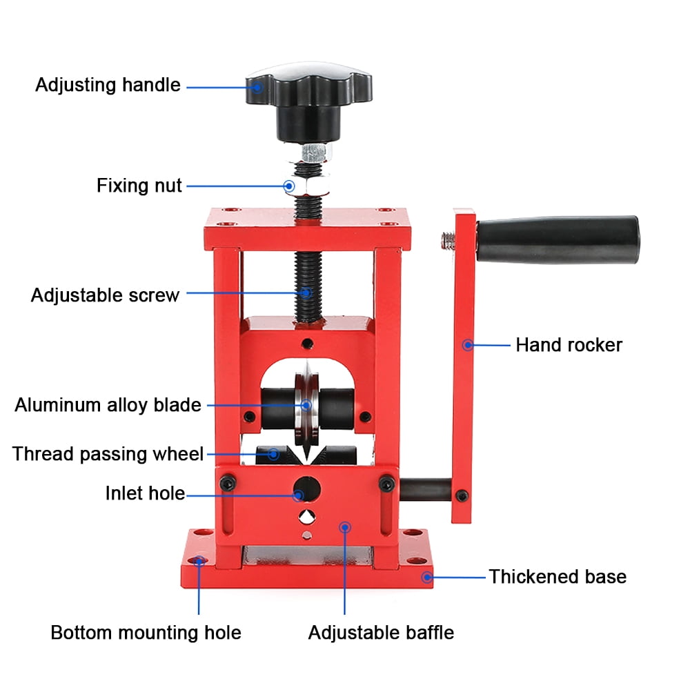 Wire stripper,Hand Crank 1.5-25mm Cable With Hand Manual Wire Crank 1.5 ...