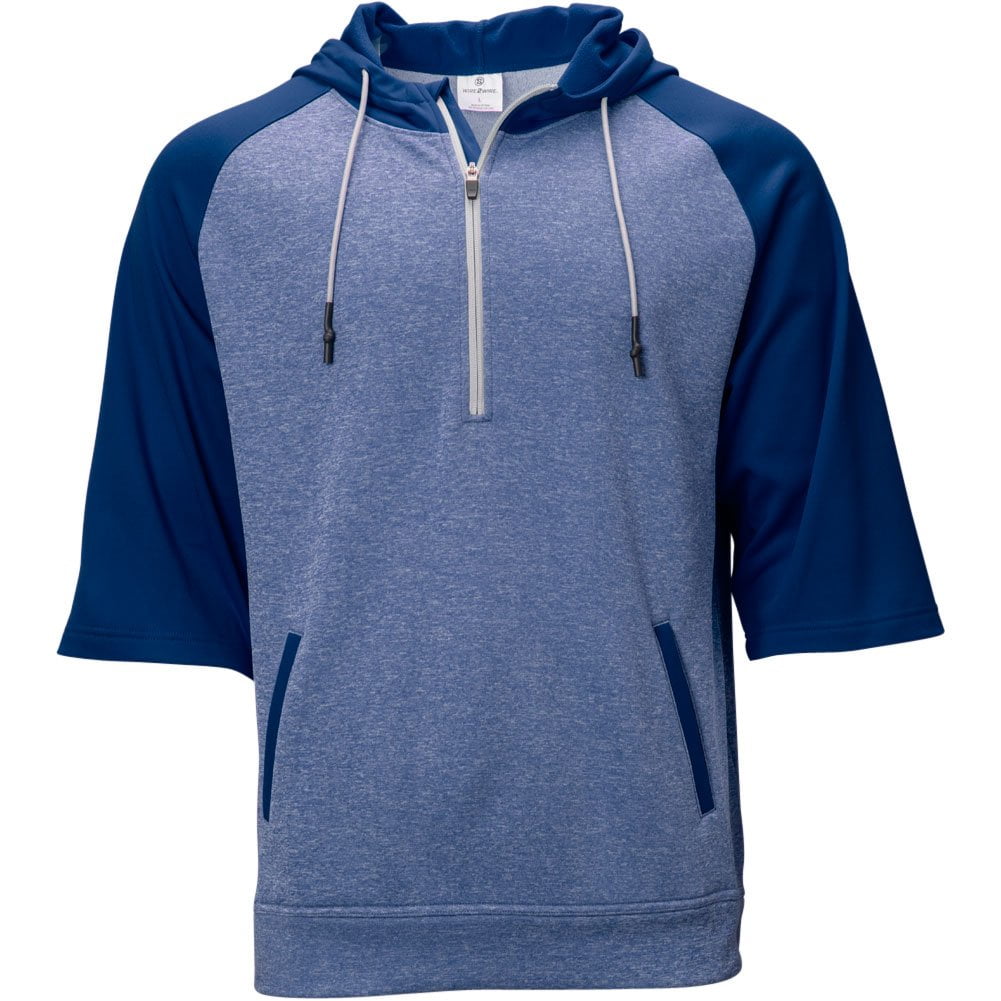 Wire2wire Men's Fleece Cage Baseball Jacket Navy M - Walmart.com