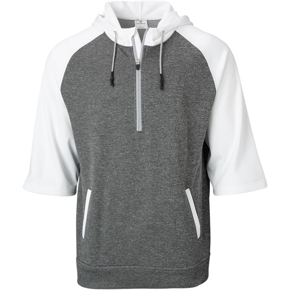 Wire2wire Men's Fleece Cage Baseball Jacket White M - Walmart.com