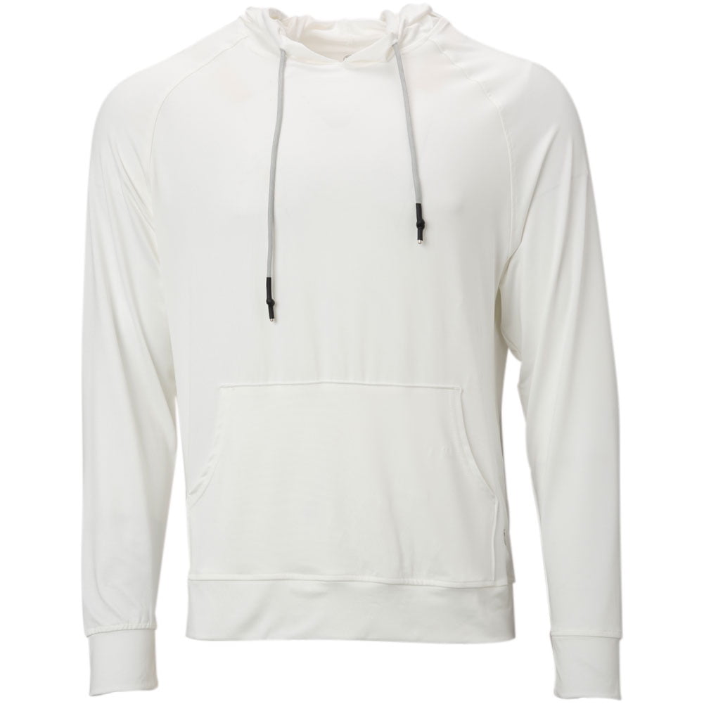 Wire2wire Men's Lightweight Performance Baseball Training Hoodie White ...