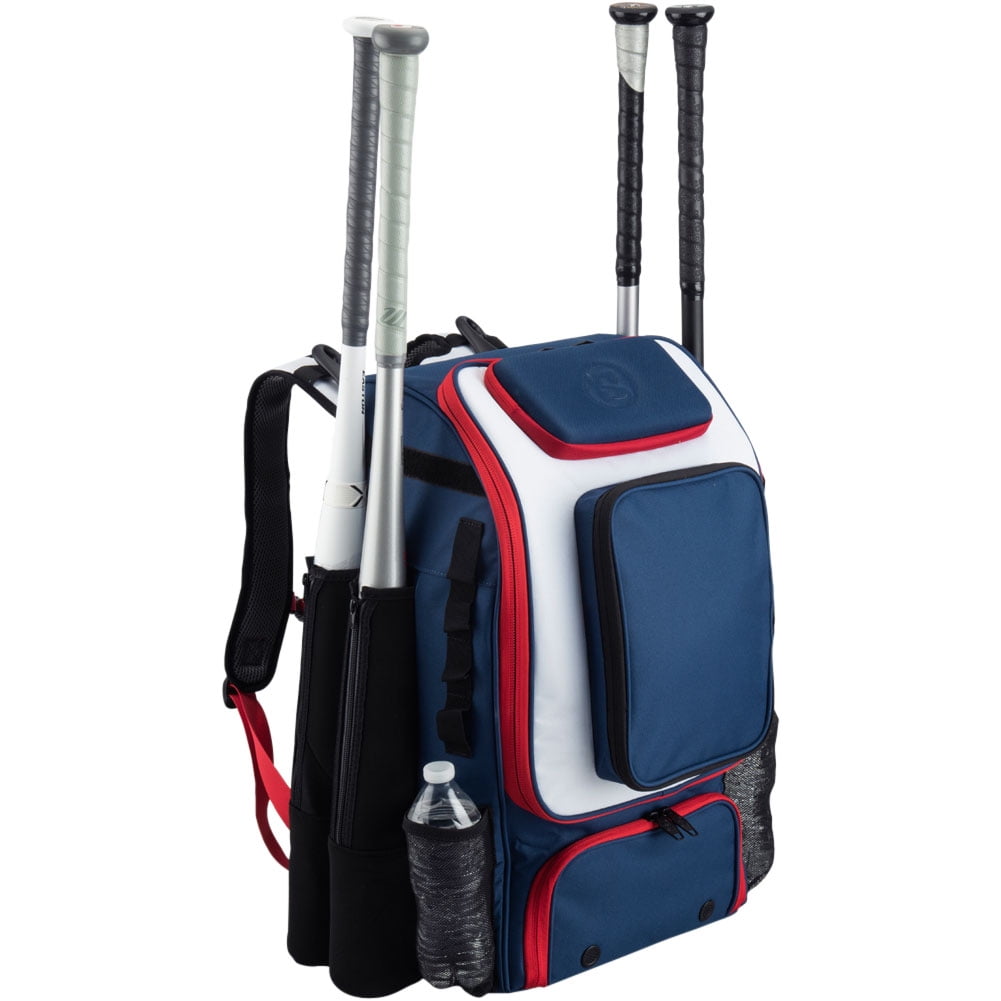 Wire2Wire Outdoor Sports Bag, Mesh Tournament Backpack, Red/White/Blue ...