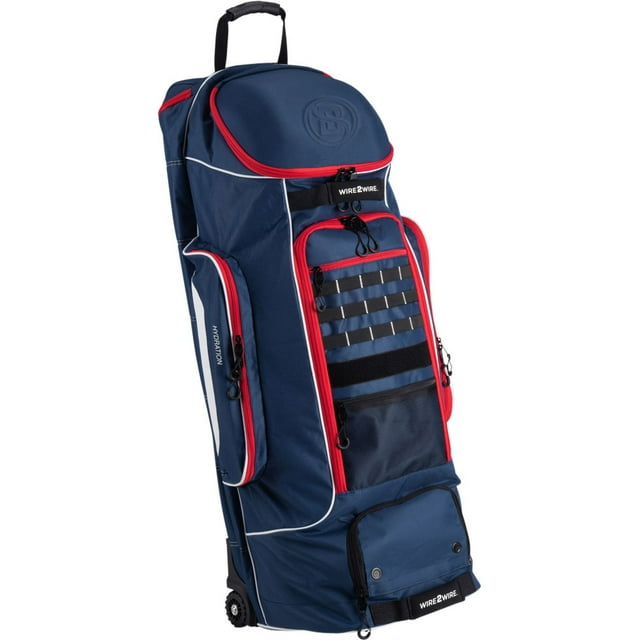 Wire2wire XL Baseball Gear Equipment, Tournament Catchers Wheeled Bag ...