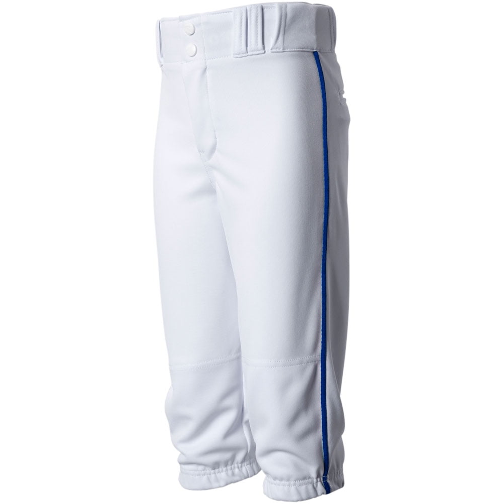 Wire2wire Youth Tournament Piped Knicker Baseball Pant White/Royal Xl ...