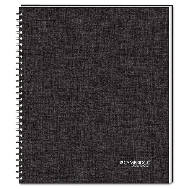 Cambridge Side Bound Guided Business Notebook QuickNotes 11 x 8 1/2 80 ...