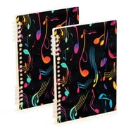 Carpe Diem Color Wash 5-Subject Subject Notebooks 7.09" x 10" College ...