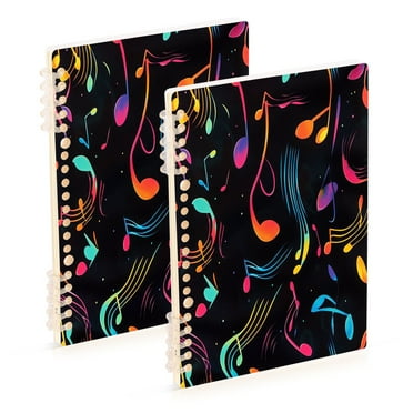 Carpe Diem Color Wash 5-Subject Subject Notebooks 7.09" x 10" College ...