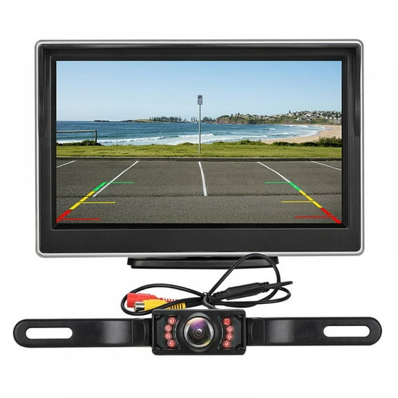 ZEROXCLUB Wired Backup Camera System Kit, 1080P HD, IP69 Waterproof ...