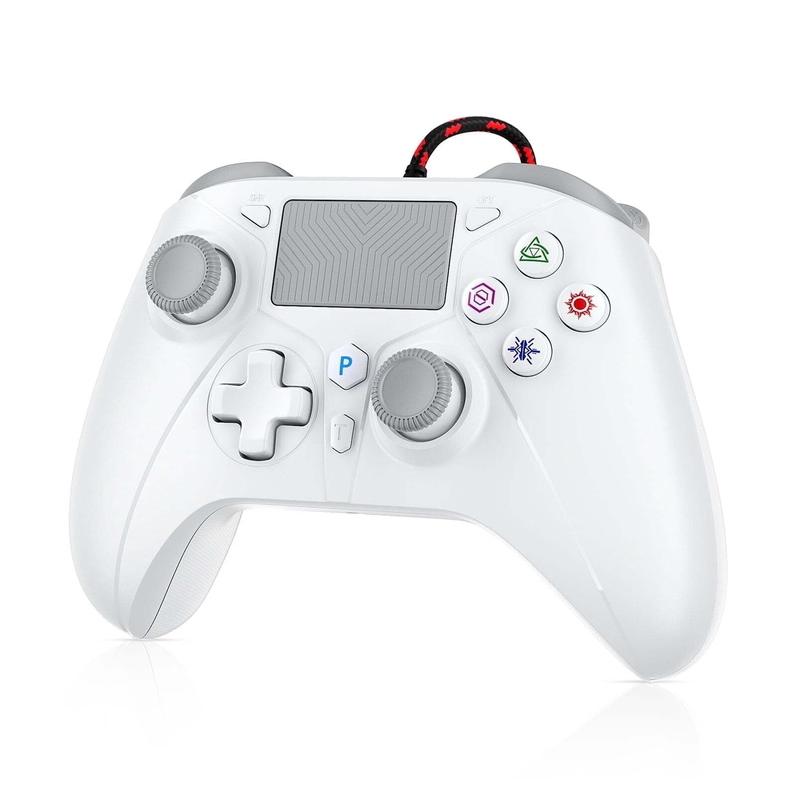 Wired Controller Compatibility for P5,P4,and PC Gaming - Ergonomic ...