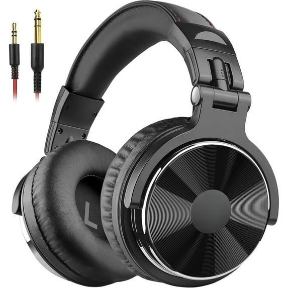 Wired Over Ear Headphones Hi-Res Studio Monitor & Mixing DJ Stereo ...