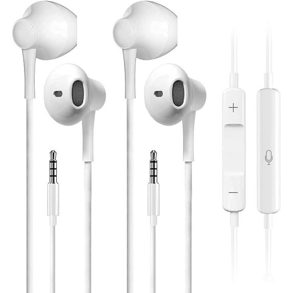 Wired Earbuds 2 , Earbuds HiFi Stereo Wired Earphones Headphones with ...