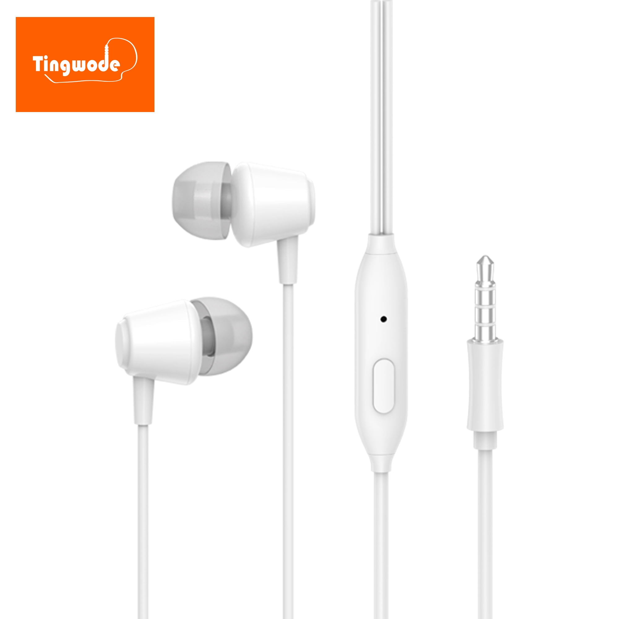 Wired Earbuds 3.5MM Noise-cancelling Headphones with High Sound Quality ...