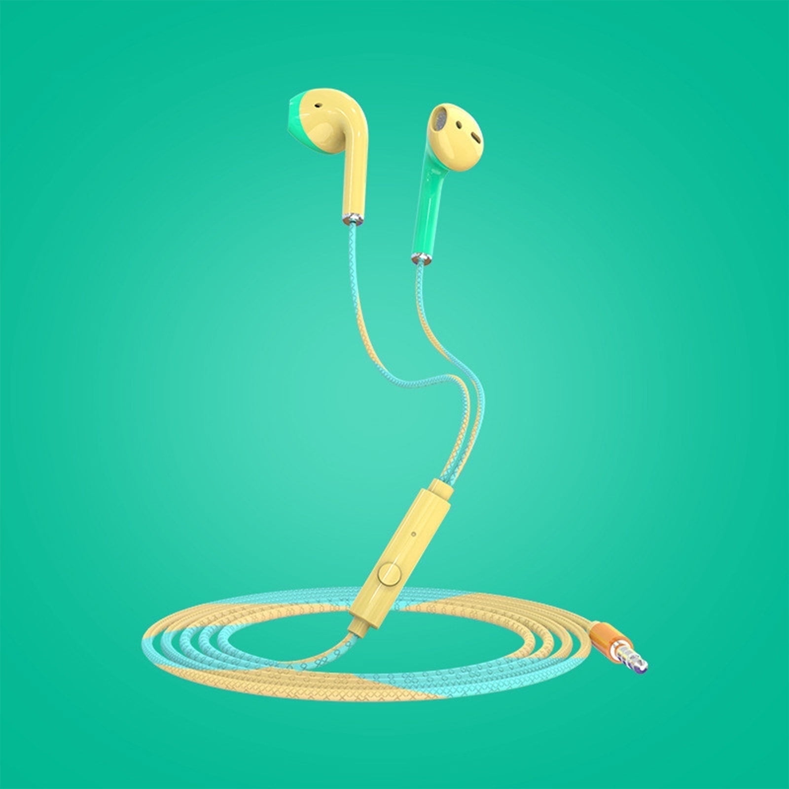 Wired Earbuds in-Ear Headphones, Earphones with Microphone, Noise ...