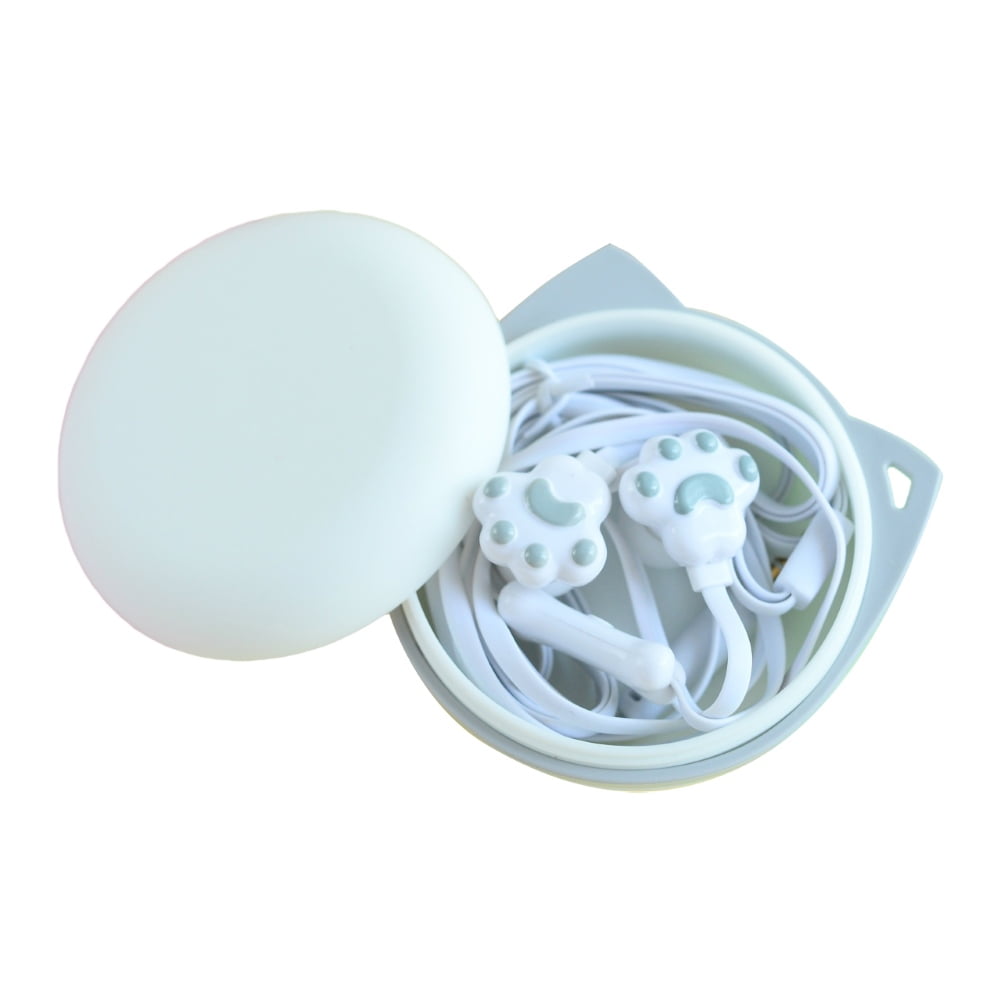 Wired Earphone, Portable Cartoon Cute Cat Claw 3.5mm Jack Wired In-ear ...