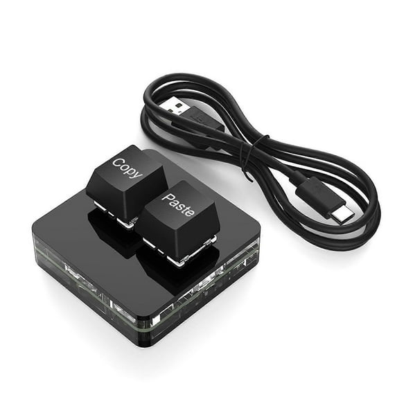 Wired External Copy & Paste Keyboard with Type-C Interface 2 Keys Hot ...