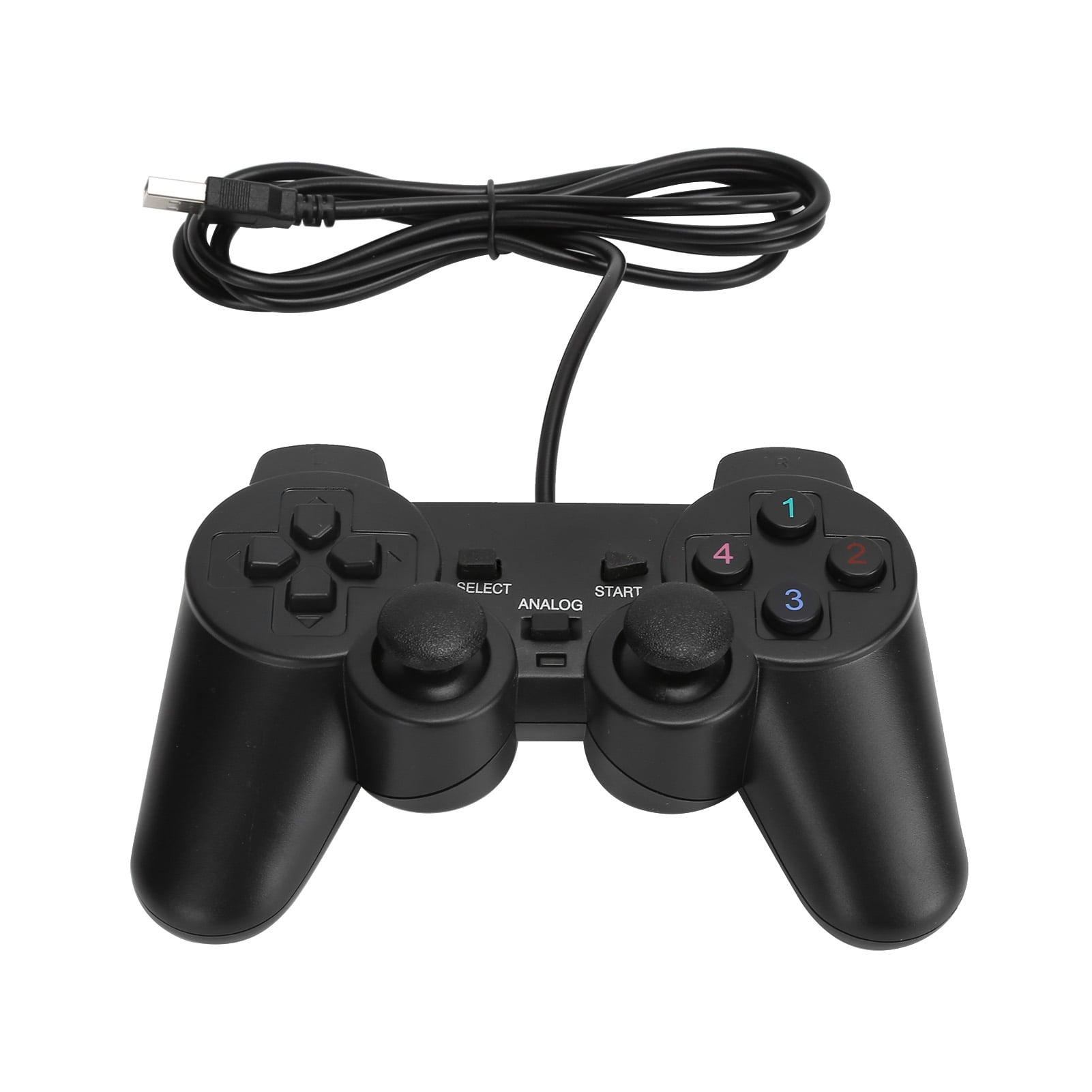 Wired Game Controller Retro Game Handle USB Gamepad with 5 Feet Cable ...