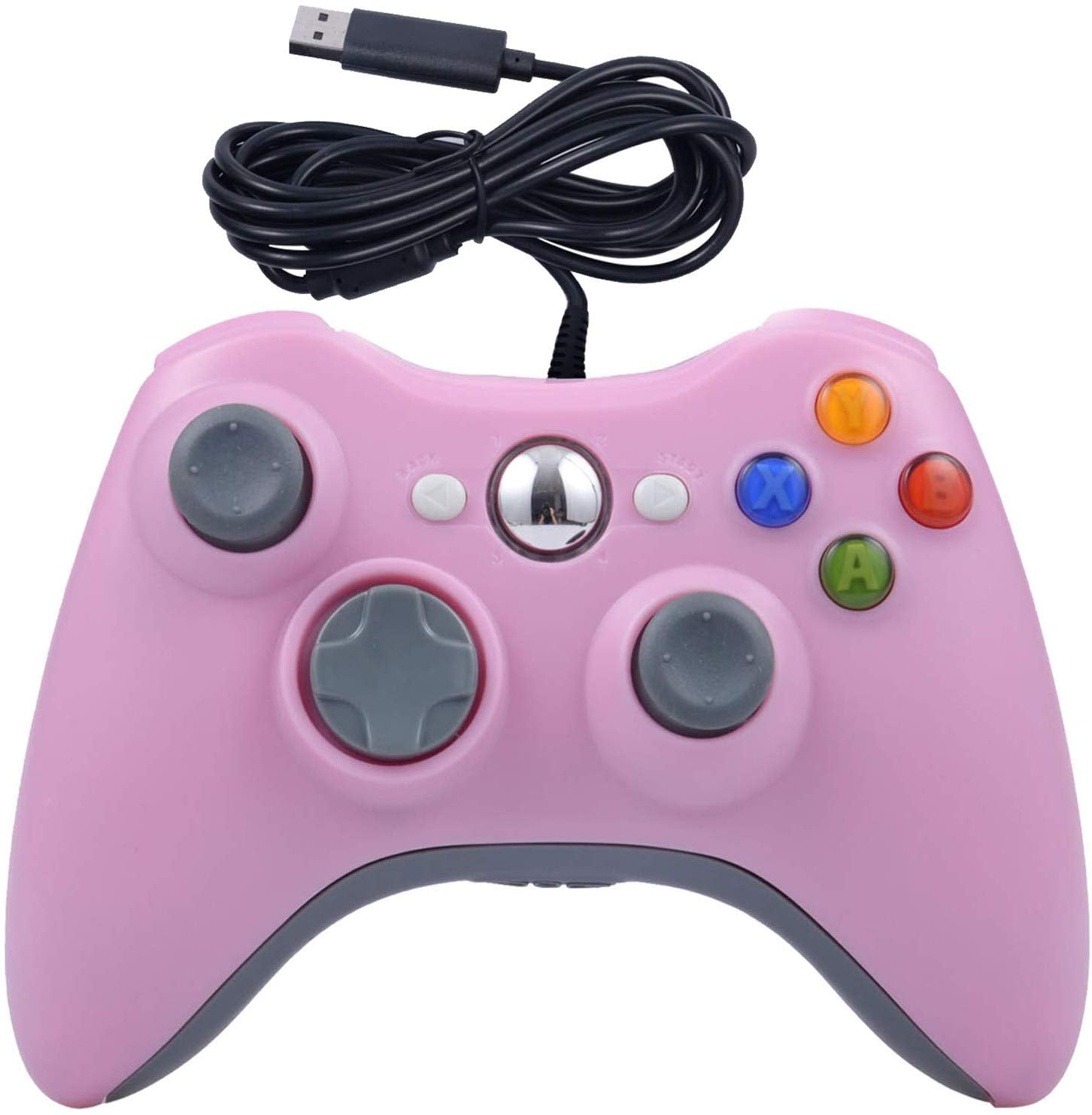 Wired Game Controller for Xbox 360 and PC Windows 7/8/10, Ergonomic USB ...