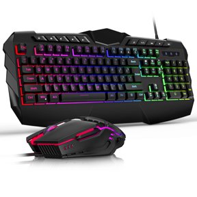 Skytech Gaming Classic K-1000 RGB Gaming Keyboard, 104 Keys USB Wired ...