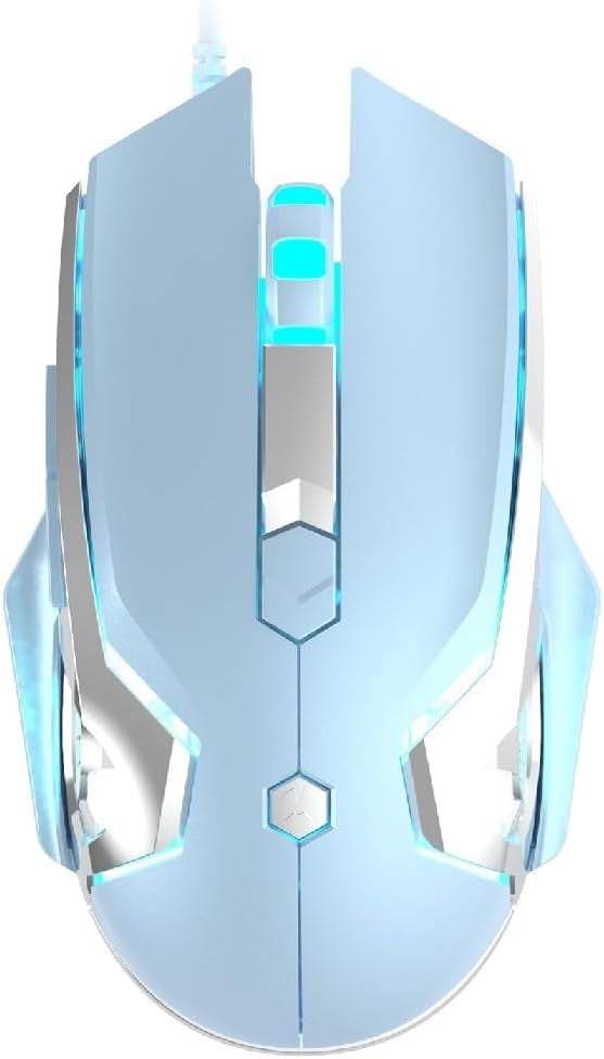 Wired Gaming Mouse, Ergonomic LED Backlit USB Gamer Mice Computer ...