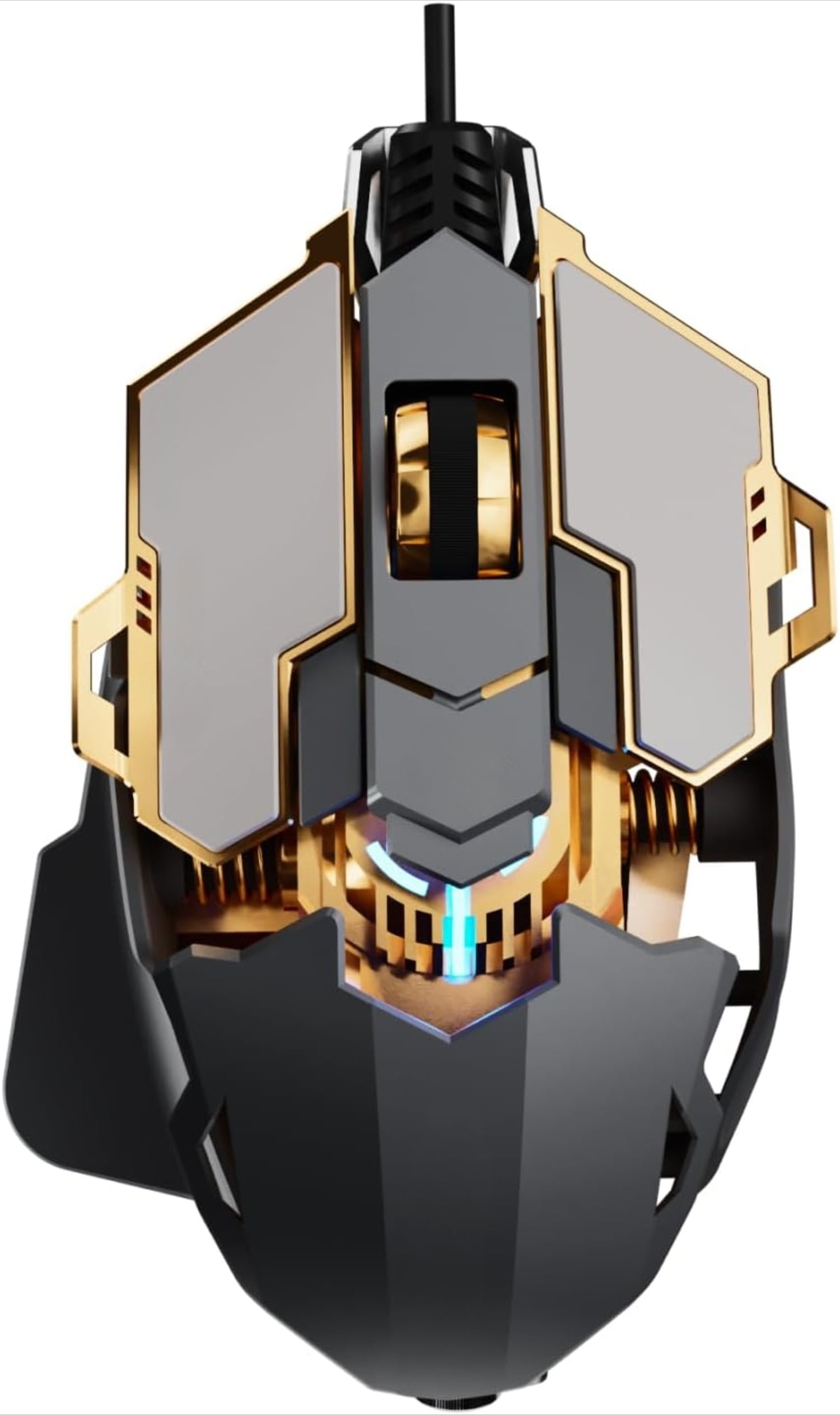 Wired Gaming Mouse, Ergonomic RGB Computer Mouse,9 Programmable Macro ...