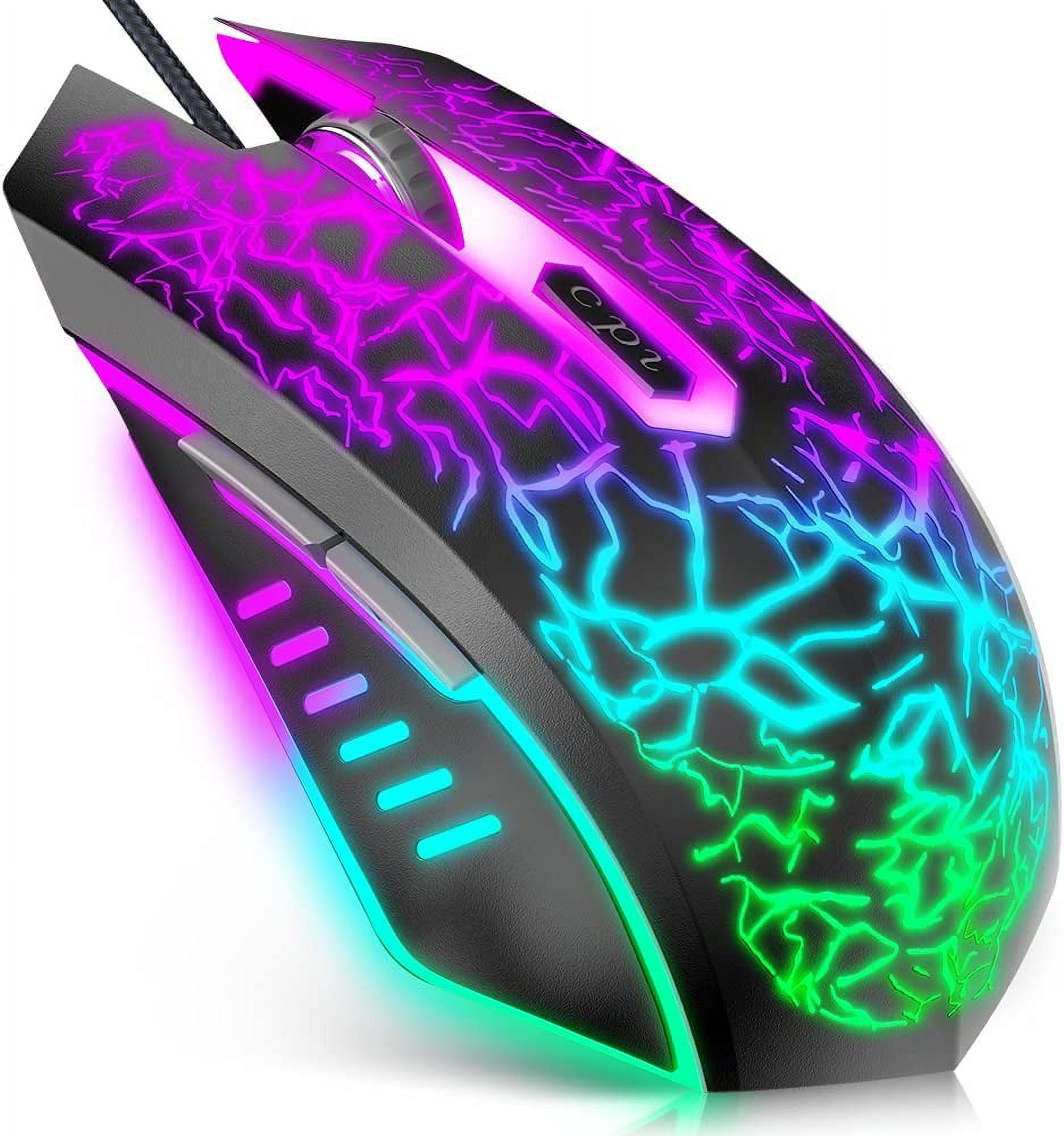 Wired Gaming Mouse, Ergonomic USB Optical Mouse with Chroma RGB ...