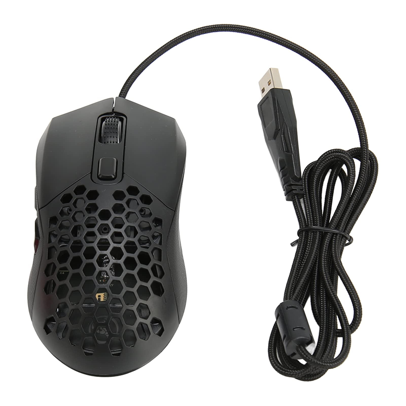 Wired Gaming Mouse with Honeycomb Shell, 7200 DPI Honeycomb Mouse with ...