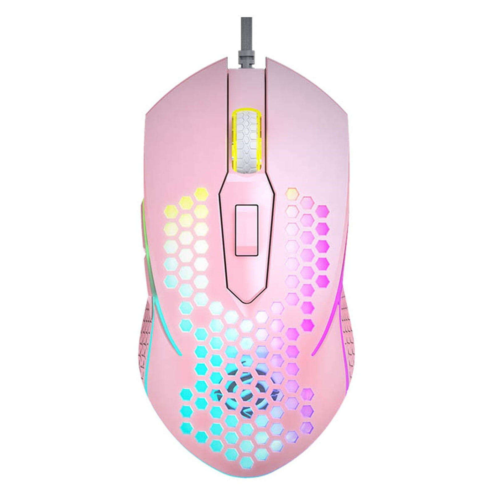 Wired Gaming Mouse Mechanical Desktop Computer Notebook Honeycomb ...