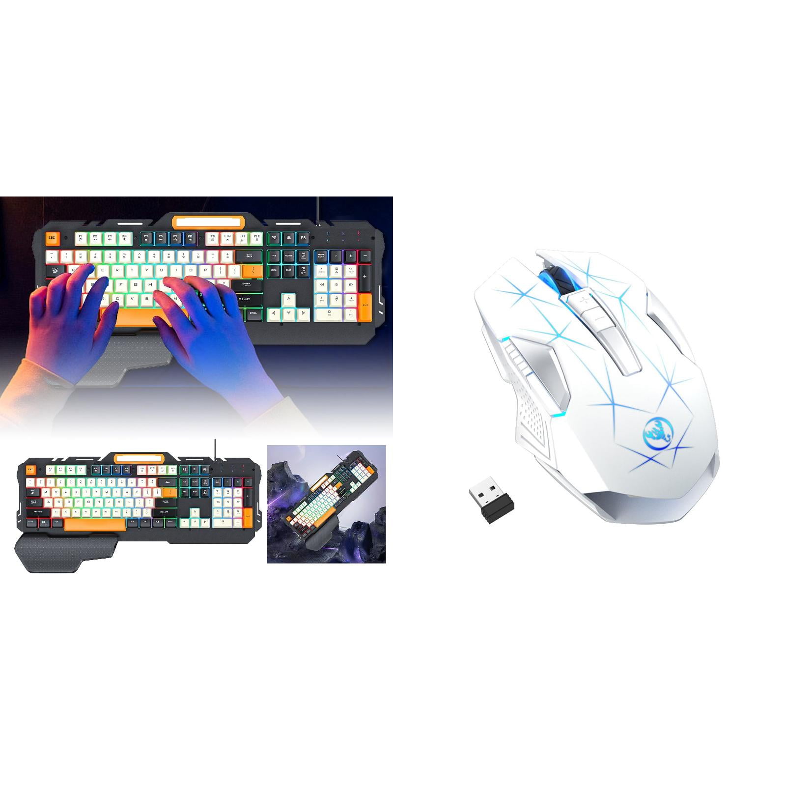 Wired Gaming Mouse Programmable Controls For Pc, Mac, Laptop Metal ...