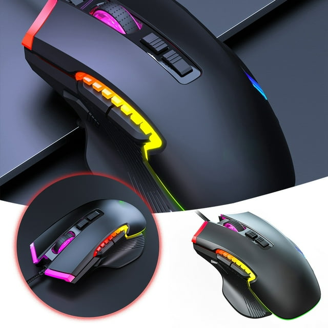 Wired Gaming RGB For Desktop And Laptop USB Optical With LED Backlight ...