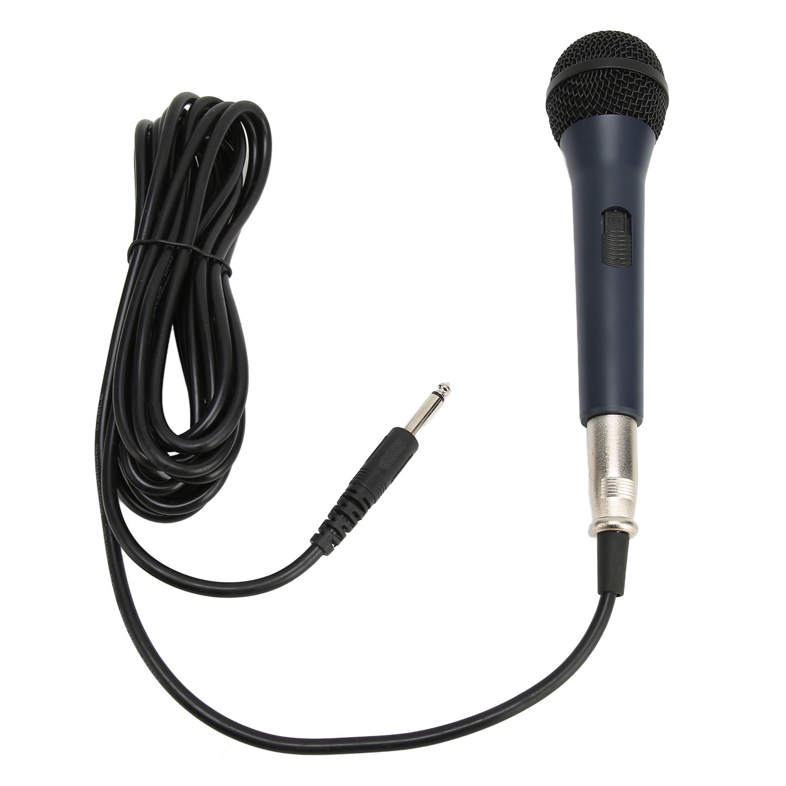 Wired Handheld Microphone Noise Reduction Dynamic 6.35mm Plug Metal ...