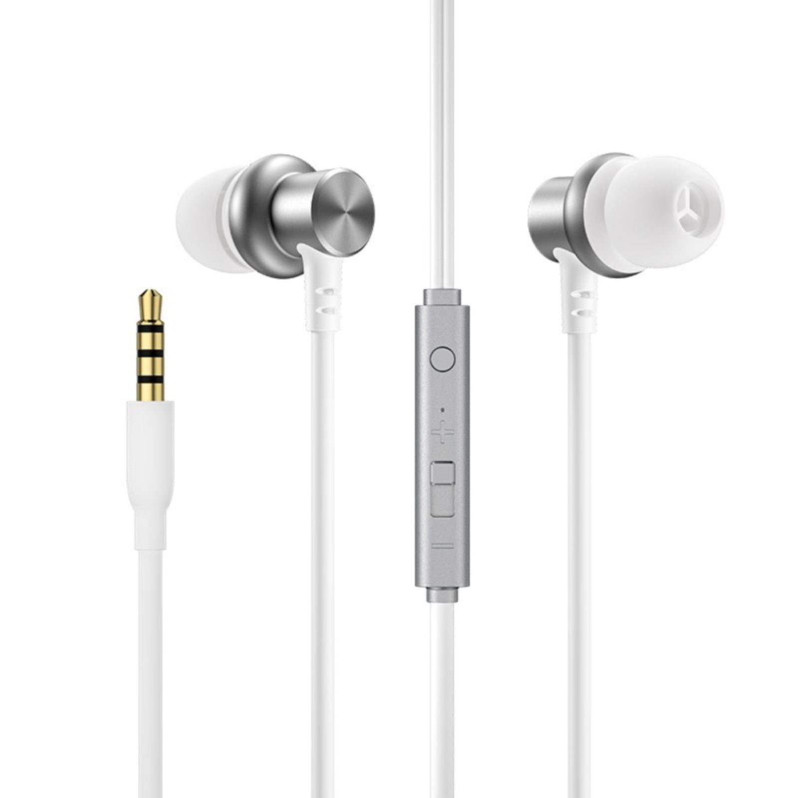 Wired Headphoes With Microphone And Volume Control In Ear Ergonomic ...